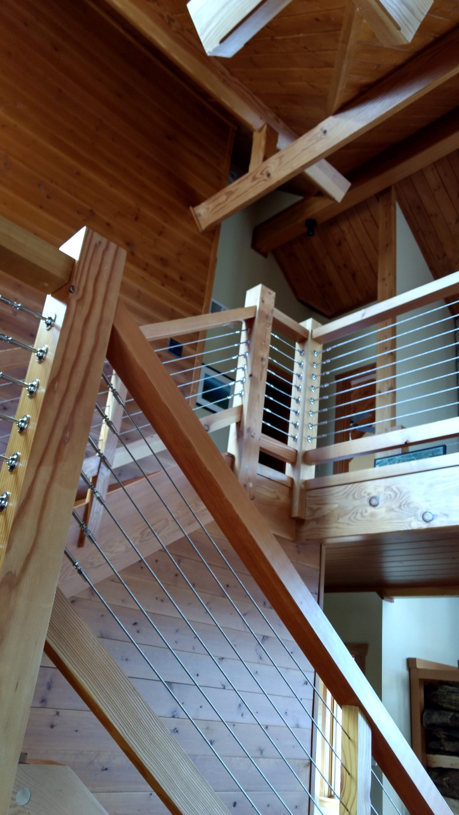 Timber Frame Home, Dark LP Siding and Marvin Wineberry Windows ...