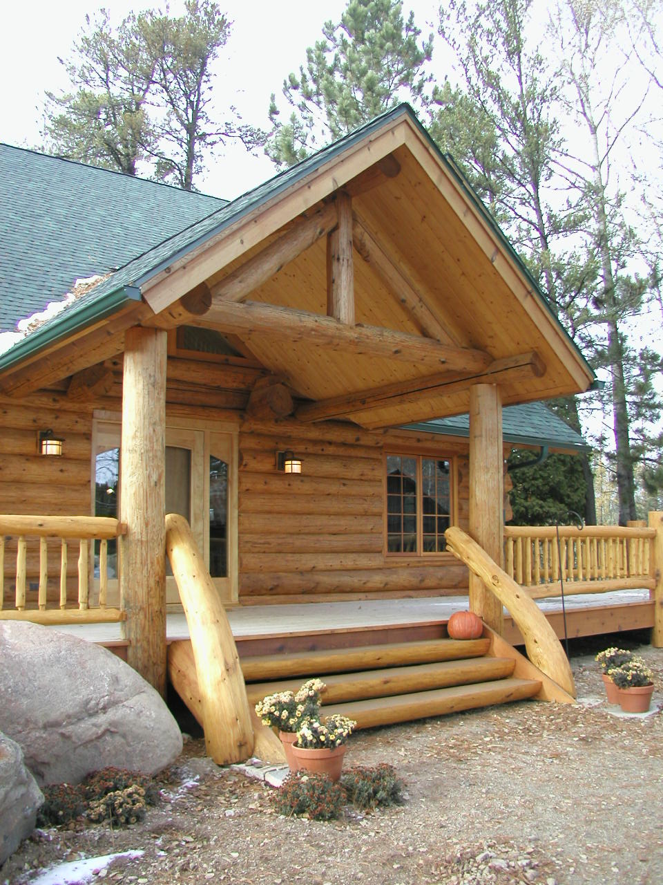 Cedar Log Country Home - Huisman Concepts