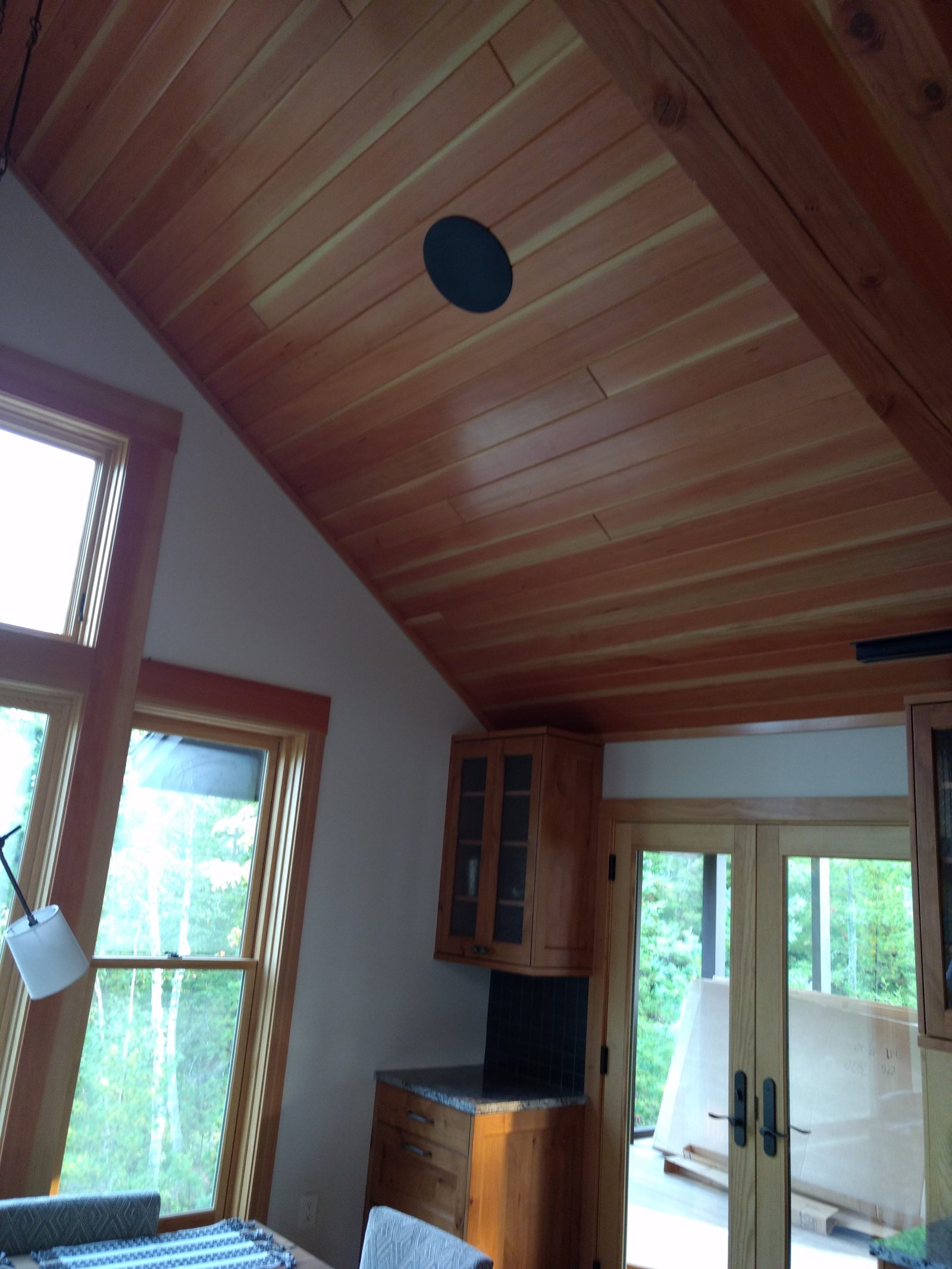 A Simple Lake Home, Douglas Fir and Stone - Huisman Concepts