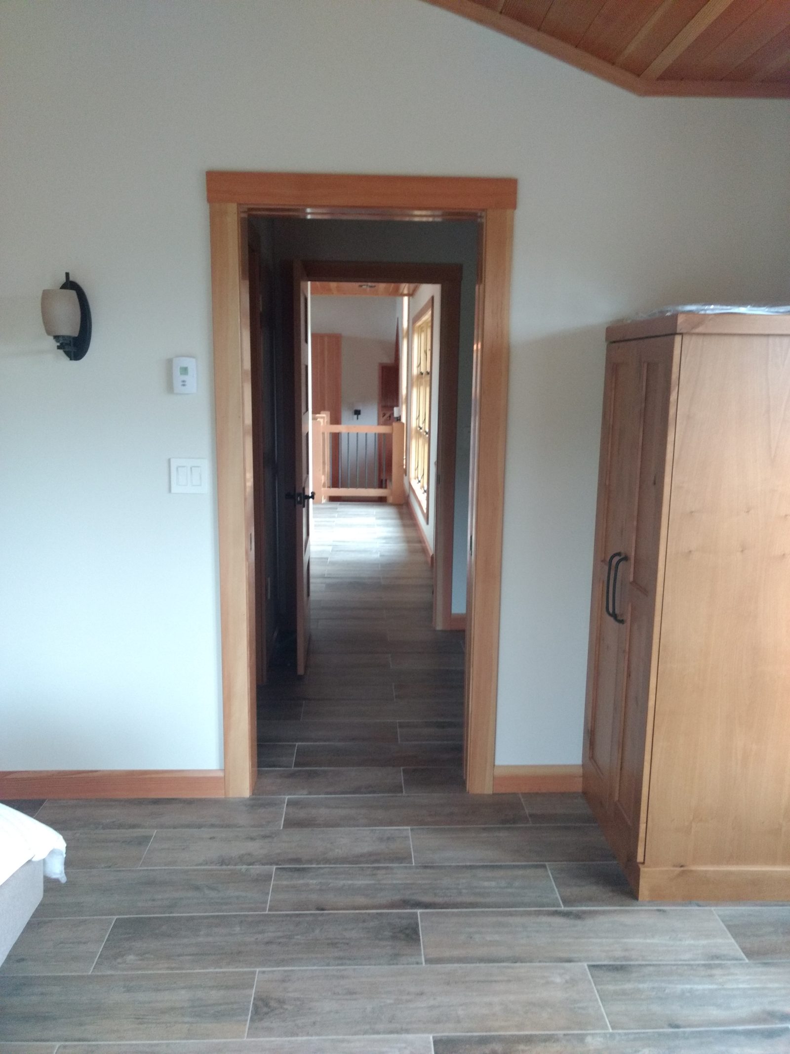 A Simple Lake Home, Douglas Fir and Stone - Huisman Concepts