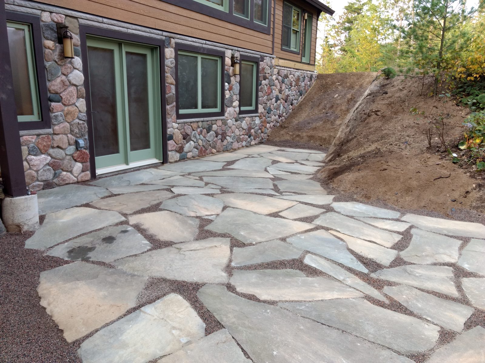 A Simple Lake Home, Douglas Fir and Stone - Huisman Concepts